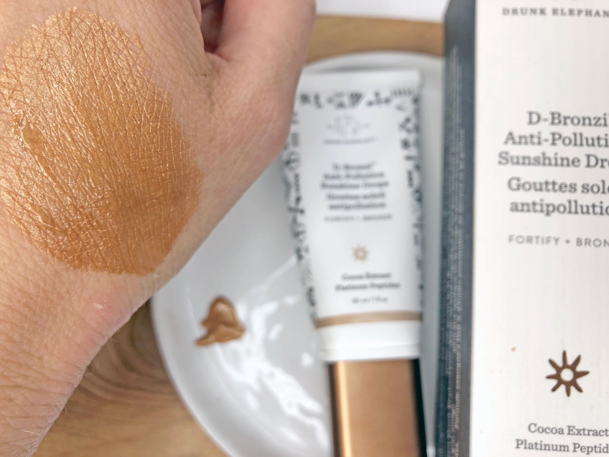 Bronzující sérum Drunk Elephant D–Bronzi Anti–Pollution Sunshine Drops ...